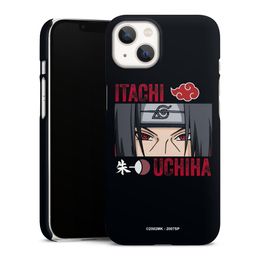 DeinDesign iPhone 13 Handy Premium Case Smartphone Handyh&uuml;lle Schutzh&uuml;lle matt Naruto Shippuden Manga Itachi Uchiha Premium Case