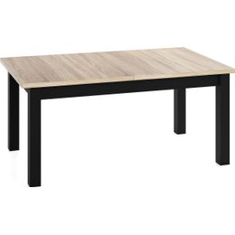 ESSTISCH Lindberg ausziehbar verl&auml;ngerbar rechteckig, Eiche Sonoma Hellbraun 200-300/100/77 cm