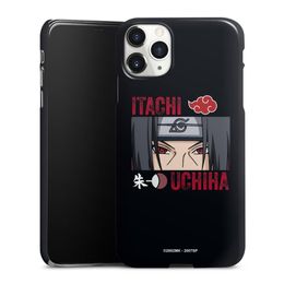 DeinDesign iPhone 11 Pro Max Handy Premium Case Smartphone Handyh&uuml;lle Schutzh&uuml;lle gl&auml;nzend Naruto Shippuden Manga Itachi Uchiha Premium Case