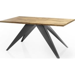 ESSTISCH Vance rechteckig ausziehbar, Lancelot Eiche 140-240/80/76 cm