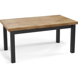ESSTISCH Gemini rechteckig ausziehbar, Lancelot Eiche 170-250/90/78 cm