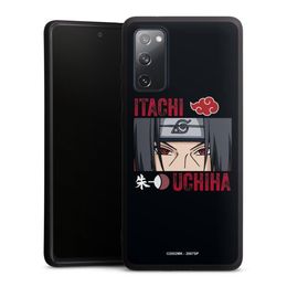 DeinDesign Galaxy S20 FE 5G Handy Premium Silikon H&uuml;lle Handyh&uuml;lle schwarz Case Manga Itachi Uchiha Naruto Shippuden Silikon Premium Case