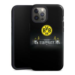 DeinDesign iPhone 12 Pro Max Handy Panzer Handyh&uuml;lle robuste Outdoor H&uuml;lle Schutzh&uuml;lle gl&auml;nzend Borussia Dortmund Stadium Bvb Tough Case