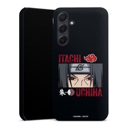 DeinDesign Galaxy A55 5G Handy Premium Case Smartphone Handyh&uuml;lle Schutzh&uuml;lle matt Naruto Shippuden Manga Itachi Uchiha Premium Case