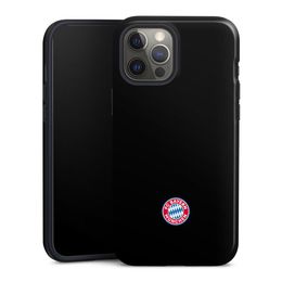 DeinDesign iPhone 12 Pro Max Handy Panzer Handyh&uuml;lle robuste Outdoor H&uuml;lle Schutzh&uuml;lle gl&auml;nzend Fcb Fc Bayern M&uuml;nchen Logo Tough Case