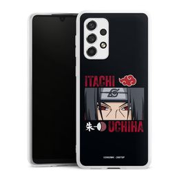 DeinDesign Galaxy A33 5G Handy Silikon H&uuml;lle Case transparent Handyh&uuml;lle Manga Itachi Uchiha Naruto Shippuden Silikon Case