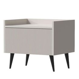 NACHTTISCH Arysa in Beige Cashmere 52/45/41 cm