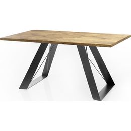 ESSTISCH Colter rechteckig ausziehbar, Lancelot Eiche 140-240/80/76 cm