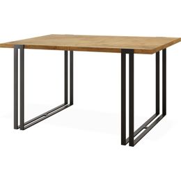 ESSTISCH Marco rechteckig ausziehbar, Lancelot Eiche 120-220/80/76 cm