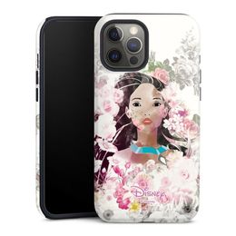 DeinDesign iPhone 12 Pro Max Handy Panzer Handyh&uuml;lle robuste Outdoor H&uuml;lle Schutzh&uuml;lle gl&auml;nzend Disney Pocahontas Official Licensed Product Tough Case