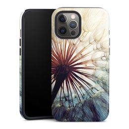 DeinDesign iPhone 12 Pro Max Handy Panzer Handyh&uuml;lle robuste Outdoor H&uuml;lle Schutzh&uuml;lle gl&auml;nzend Photography Dandelion Flowers Tough Case