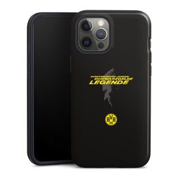 DeinDesign iPhone 12 Pro Max Handy Panzer Handyh&uuml;lle robuste Outdoor H&uuml;lle Schutzh&uuml;lle gl&auml;nzend Borussia Dortmund Bvb Marco Reus Tough Case