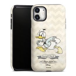DeinDesign iPhone 11 Handy Panzer Handyh&uuml;lle robuste Outdoor H&uuml;lle Schutzh&uuml;lle matt Disney Donuld Duck Vintage Official Licensed Product Tough Case
