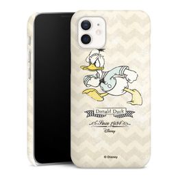 DeinDesign iPhone 12 mini Handy Premium Case Smartphone Handyh&uuml;lle Schutzh&uuml;lle matt Official Licensed Product Disney Donuld Duck Vintage Premium Case