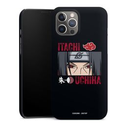 DeinDesign iPhone 12 Pro Max Handy Premium Case Smartphone Handyh&uuml;lle Schutzh&uuml;lle matt Naruto Shippuden Manga Itachi Uchiha Premium Case