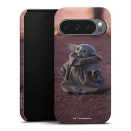 DeinDesign Google Pixel 9 Pro Handy Panzer Handyh&uuml;lle robuste Outdoor H&uuml;lle Schutzh&uuml;lle gl&auml;nzend The Child Star Wars Baby Yoda Tough Case
