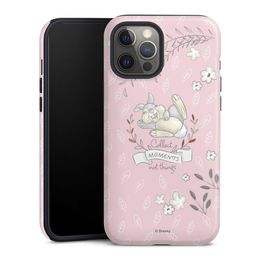 DeinDesign iPhone 12 Pro Max Handy Panzer Handyh&uuml;lle robuste Outdoor H&uuml;lle Schutzh&uuml;lle gl&auml;nzend Thumper Bambi Official Licensed Product Tough Case