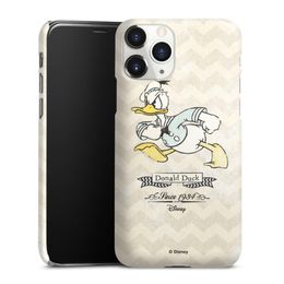 DeinDesign iPhone 11 Pro Handy Premium Case Smartphone Handyh&uuml;lle Schutzh&uuml;lle gl&auml;nzend Disney Official Licensed Product Donuld Duck Vintage Premium Case
