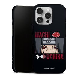 DeinDesign iPhone 16 Pro Handy Premium Case Smartphone Handyh&uuml;lle Schutzh&uuml;lle matt Naruto Shippuden Manga Itachi Uchiha Premium Case