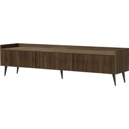TV-LOWBOARD Arysa in Braun Walnuss Holzoptik 180/45/41 cm