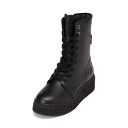 Marc O'Polo Stiefelette MARC O'POLO "mit Innenzipper", Damen, Gr. 36, schwarz (m990), Obermaterial: 100% Leder (Rind), unifarben, Schuhe Stiefelette