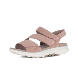 Riemchensandale Gabor "Riemchensandale", Damen, Gr. 42, rosa (beige), Schuhe Riemchensandale