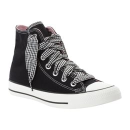 Sneaker Converse "CHUCK TAYLOR ALL STAR", Damen, Gr. 38, wei&szlig; (schwarz, horizon pink, wei&szlig;), Textil, Schuhe Sneaker