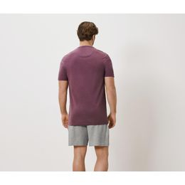 Tchibo - Shorty-Pyjama-Set - Herren - Gr. XL - weinrot