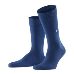 Socken Burlington "Basic Gift Box", Herren, Gr. 40-46, blau royal blau 0040, Baumwollmischung, unifarben, Socken Socken, Einheitsgr&ouml;&szlig;e 36-41, unifarben, Burlington-Clip, Geschenkbox