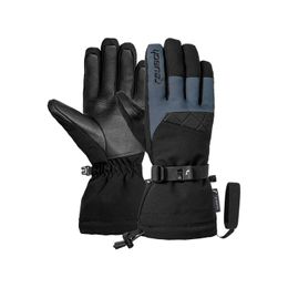 Skihandschuhe Reusch "Couloir R-TEX XT", Damen, Gr. 10.5, schwarz, anthrazit, 90% Polyester, 10% Lederimitat, mehrfarbig, Handschuhe, mit wind- und wasserdichter R-TEX XT Membran