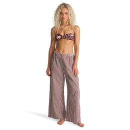 Stoffhose Billabong "Beach Spirit", Damen, Gr. L, braun (cranberry), Obermaterial: 100% Baumwolle;, Hosen Stoffhose