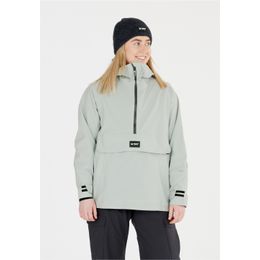 Skijacke SLOPE "Ruki", Damen, Gr. L, grau, 100% Polyester, unifarben, normal, ohne Ausschnitt, Jacken Skijacke, mit einer Wassers&auml;ule von 15.000 mm