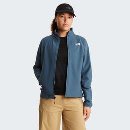 Softshelljacke The North Face "W TEK APPROACH JACKET", Damen, Gr. M, granite grau, Obermaterial: 91% Polyester, 9% Elasthan, normal, Jacken Softshelljacke, f&uuml;r Erwachsene, winddicht, mit Rei&szlig;verschluss, mit &Auml;rmeltasche