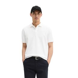 Marc O'Polo Poloshirt MARC O'POLO "aus Bio-Baumwolle", Herren, Gr. M, wei&szlig;, Obermaterial: 100% Baumwolle, unifarben, regular fit, Strickb&uuml;ndchen, Shirts