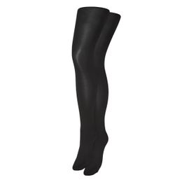 V&eacute;ro Moda Feinstrumpfhose VERO MODA "VMLOVE TIGHTS - 40 DEN 2-PACK NOOS", Damen, Gr. M, schwarz, Obermaterial: 95% Nylon, 5% Elasthan, unifarben, Strumpfhosen Feinstrumpfhose