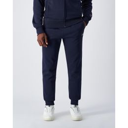 Jogginghose Champion "SPORTWEAR JOGGERS Slim Fit", Herren, Gr. L (52/54), N-Gr, schwarz (nny), Obermaterial: 70% Baumwolle, 30% Polyester, Hosen Jogginghose