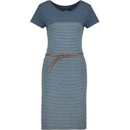 alife and kickin Sommerkleid ALIFE & KICKIN "Damen ClarinaAK Z Sommerkleid, Kleid", Damen, Gr. S, Normalgr&ouml;&szlig;en, gr&uuml;n (tidal teal), 65% Baumwolle, 35% Polyester, Kleider Sommerkleid