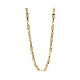 Adelia&acute;s Kette ohne Anh&auml;nger ADELIA&acute;S "Unisex Edelstahl Halskette" Gr. 55, gold, Halsketten, Damen, 55, Edelstahl