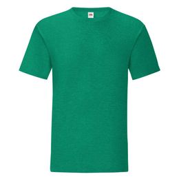 Fruit of the Loom Herren Iconic T-Shirt (5er Pack) (Heather Green)