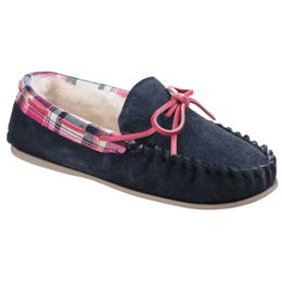 COTSWOLD Kilkenny - Boot-Hausschuhe - Damen (Marineblau)