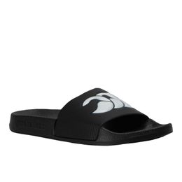 Canterbury - Herren/Damen Unisex Badesandale (Schwarz/Wei&szlig;)