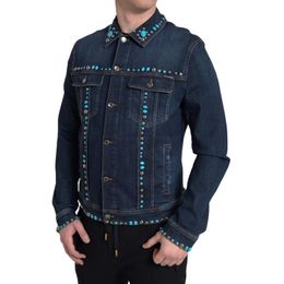 Dolce & Gabbana Verzierte Jeansjacke