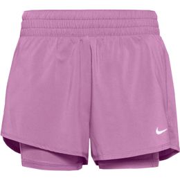 Nike One Funktionsshorts Damen - Gr&ouml;&szlig;e XL - lila