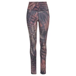 Lascana Leggings Damen Gr&ouml;&szlig;e L rostbraun / schwarz