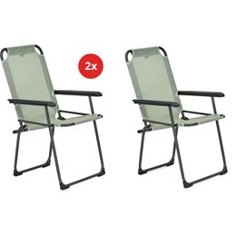 Berger Iseo Classic Gr&uuml;n 2er-Set - Klappst&uuml;hle