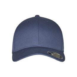 Flex Cap Flexfit "Flexfit Accessoires Flexfit Wooly Combed Adjustable", Gr. onesize, navy, 63% Polyester, 34% Baumwolle, 3% Elasthan, unifarben, Caps