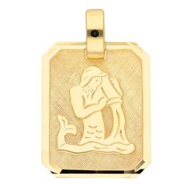 Adelia&acute;s Kettenanh&auml;nger ADELIA&acute;S "333 Gold Sternzeichen Anh&auml;nger Wassermann", gold, Schmuckanh&auml;nger, Damen, Wassermann, Gold, Kettenanh&auml;nger, Goldschmuck f&uuml;r Damen & Herren