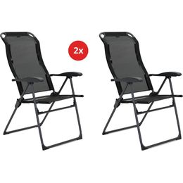 Berger Iseo Comfort Schwarz 2er-Set - Klappst&uuml;hle