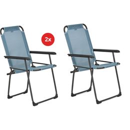 Berger Iseo Classic Blau 2er-Set - Klappst&uuml;hle