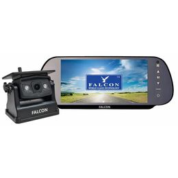Falcon Magnetic Wireless Camera System, kabellose R&uuml;ckfahrkamera magnetisch mit 7 Zoll Monitor schwarz - R&uuml;ckfahrkameras & R&uuml;ckfahrsysteme